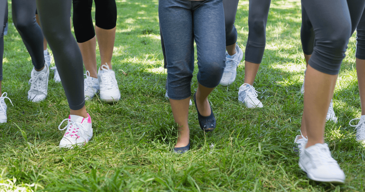 Jessica Mitchell Taking Part in Walk for Cerebral Palsy