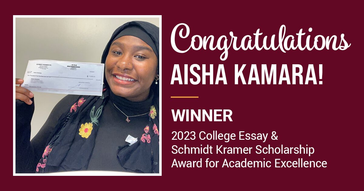 2023 Schmidt Kramer College Essay Contest Winner Revealed!